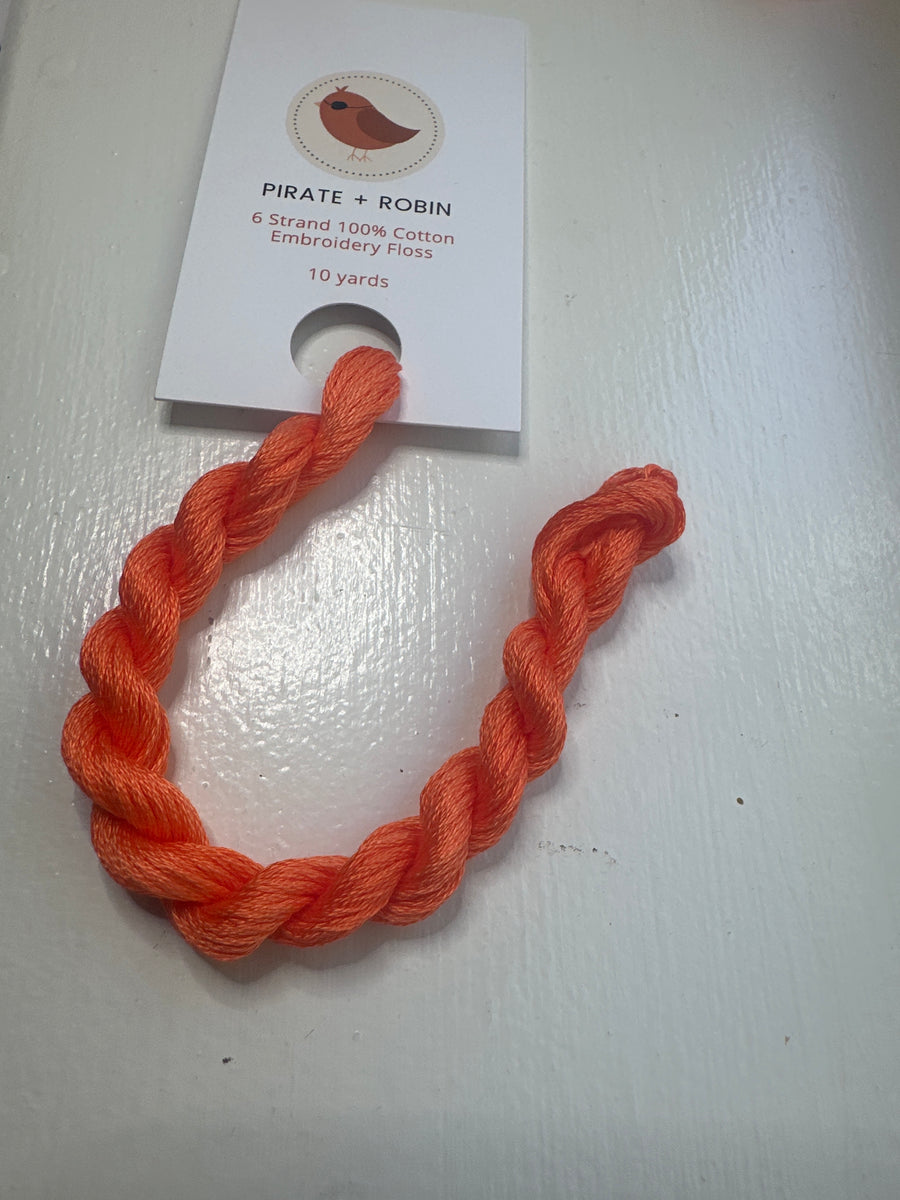 Pirate + Robin: Peach – Rebel Stitcher Designs