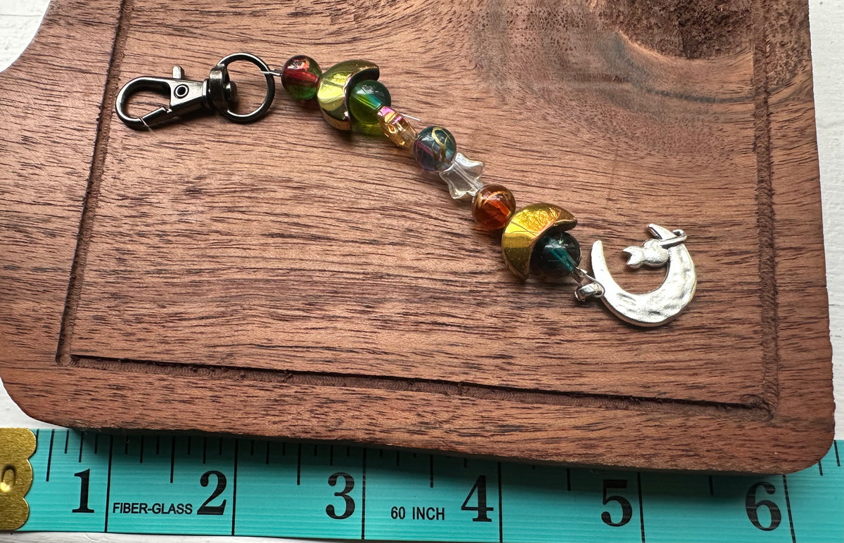 Scissor Fob Zipper pull Celestial – Rebel Stitcher Designs