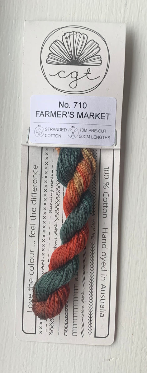 Farmer’s Market - Cottage Garden Threads CGT – Rebel Stitcher Designs