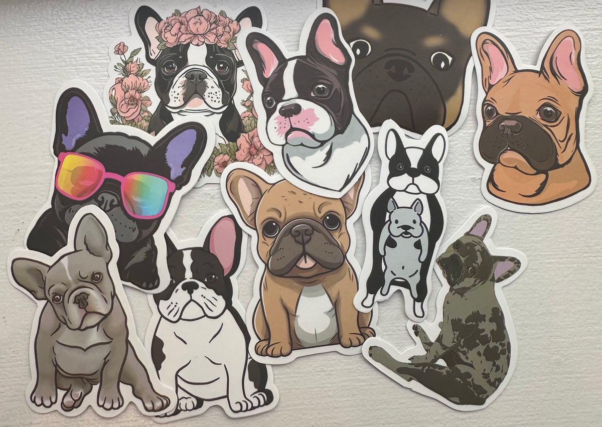 Frenchie French Bulldog pack – Rebel Stitcher Designs