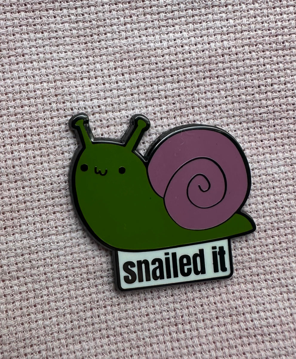 Snailed It – Rebel Stitcher Designs