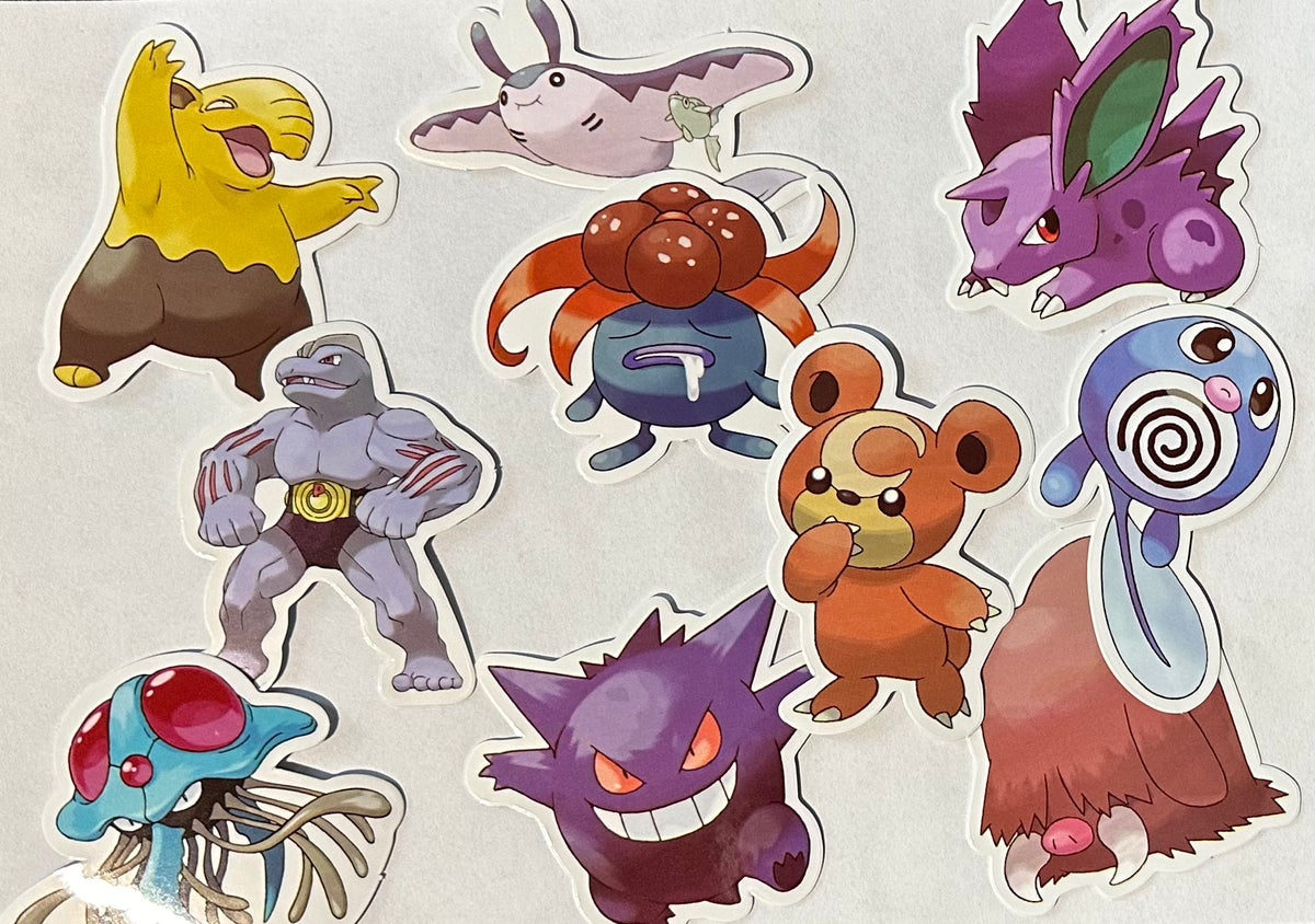 Pokemon Pack – Rebel Stitcher Designs