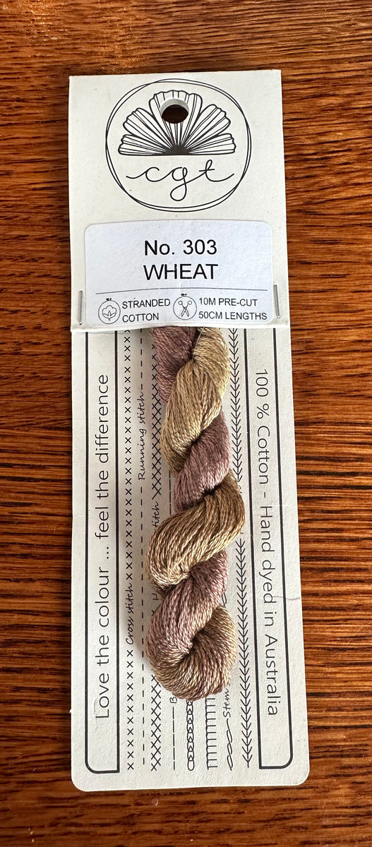 Wheat - Cottage Garden Threads – Rebel Stitcher Designs