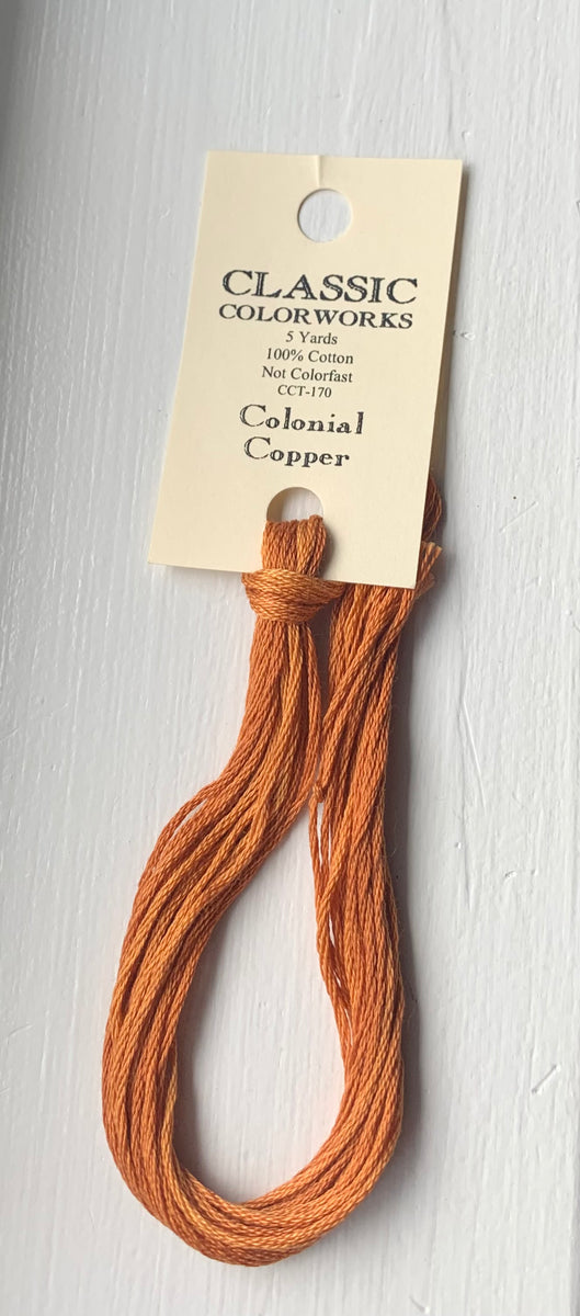 Colonial Copper Classic Colorworks CCW – Rebel Stitcher Designs