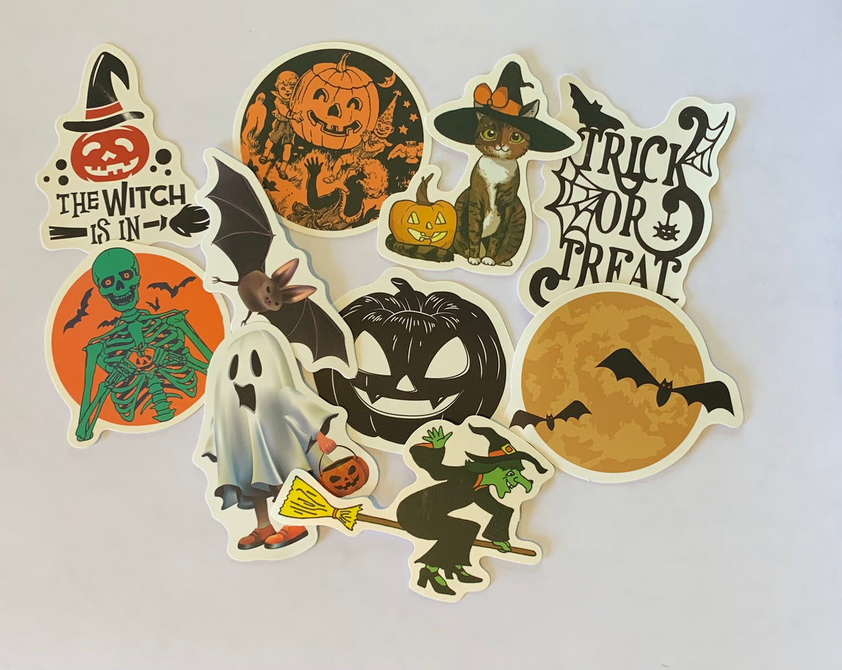 Halloween Sticker pack – Rebel Stitcher Designs