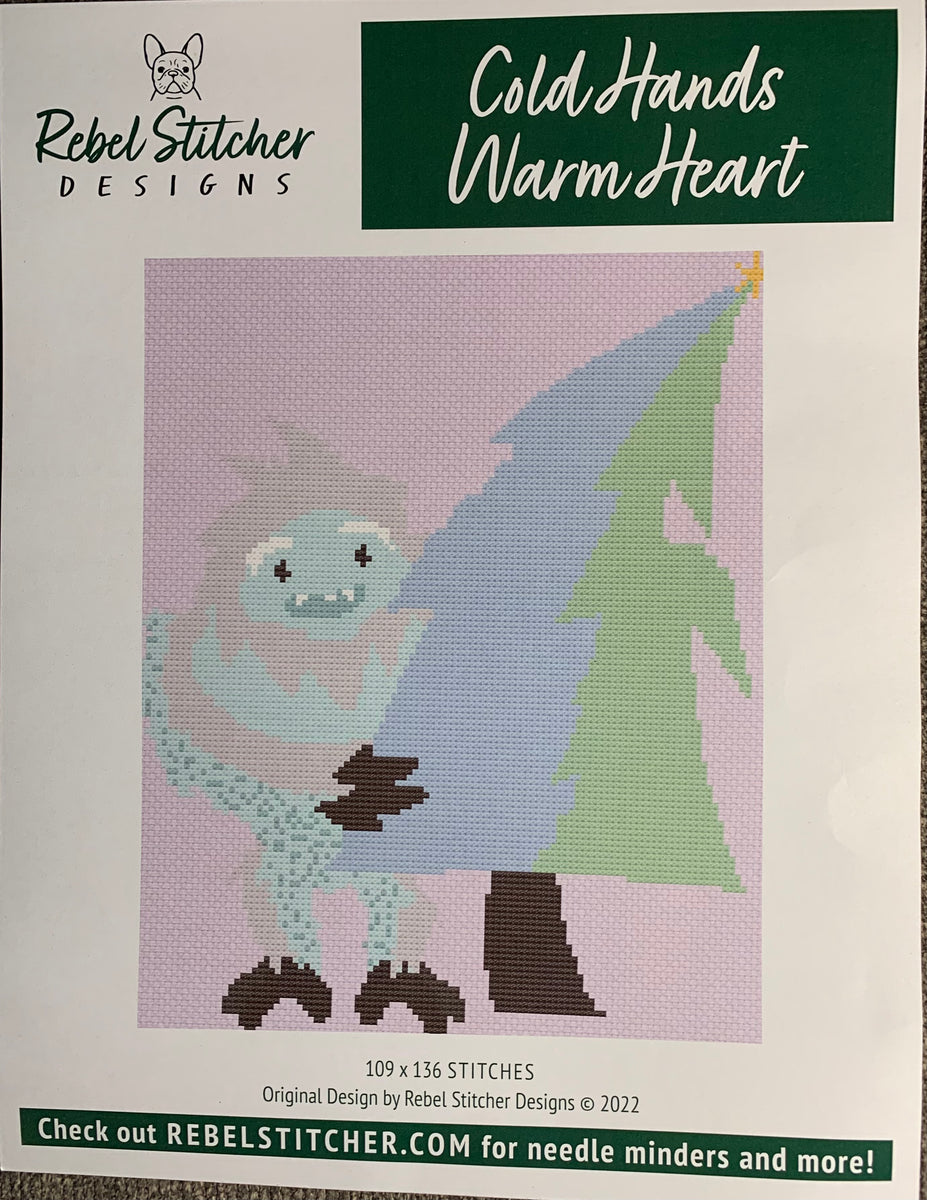 Cold Hands Warm Heart by Rebel Stitcher Designs