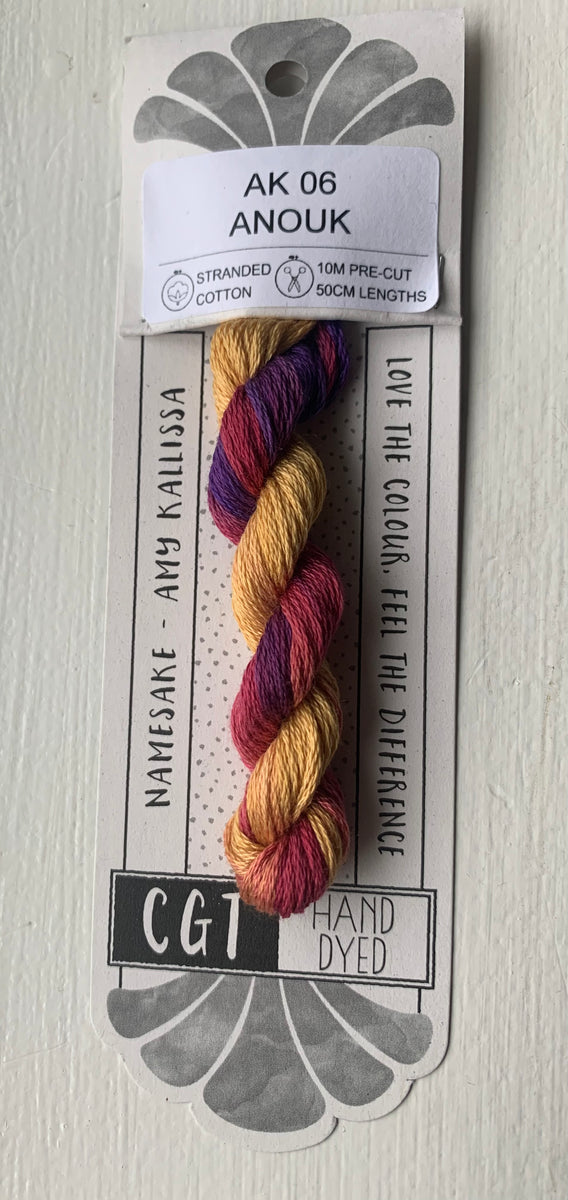 Anouk - Cottage Garden Threads – Rebel Stitcher Designs
