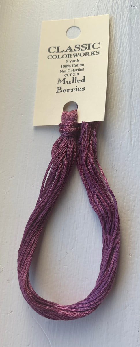 Mulled Berries Classic Colorworks CCW – Rebel Stitcher Designs